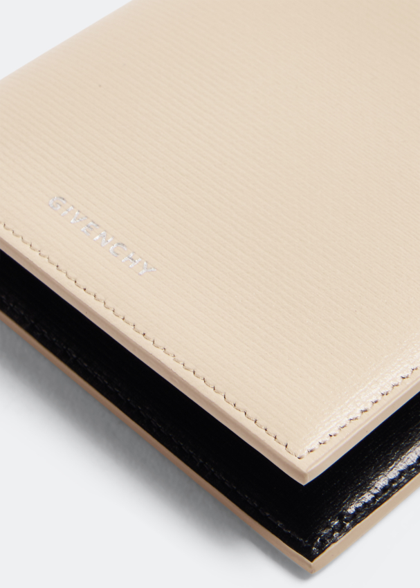 Givenchy 4G wallet for Men - Beige in Kuwait | Level Shoes