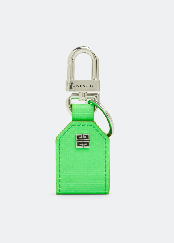 Givenchy 4G keyring for Men - Green in UAE | Level Shoes