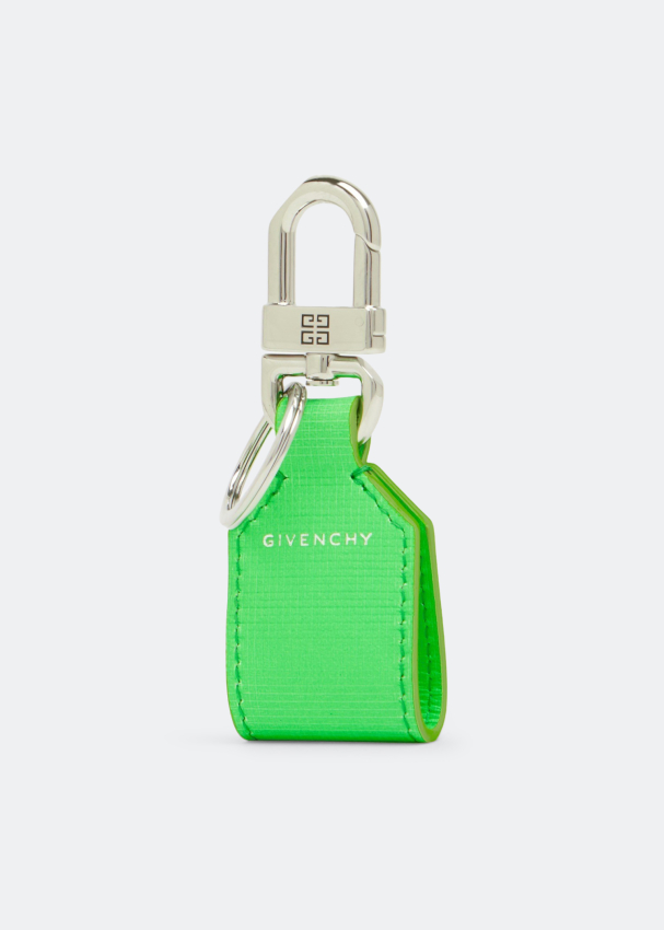 Givenchy 4G keyring for Men - Green in UAE | Level Shoes