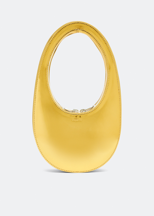 Coperni Mini Swipe bag for Women - Gold in UAE | Level Shoes
