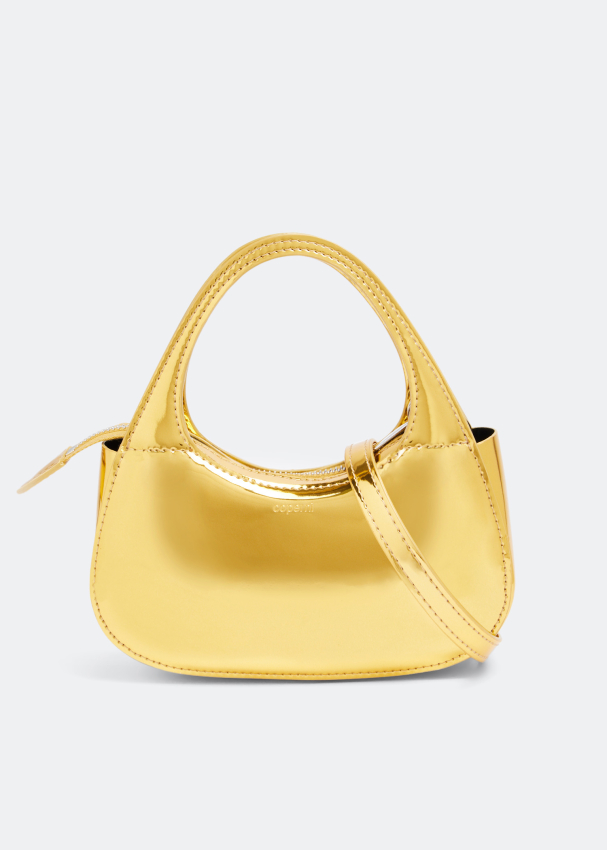 Coperni Micro Baguette Swipe bag for Women - Gold in UAE | Level Shoes