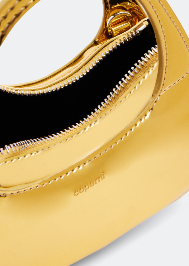 Coperni Micro Baguette Swipe bag for Women - Gold in UAE | Level Shoes