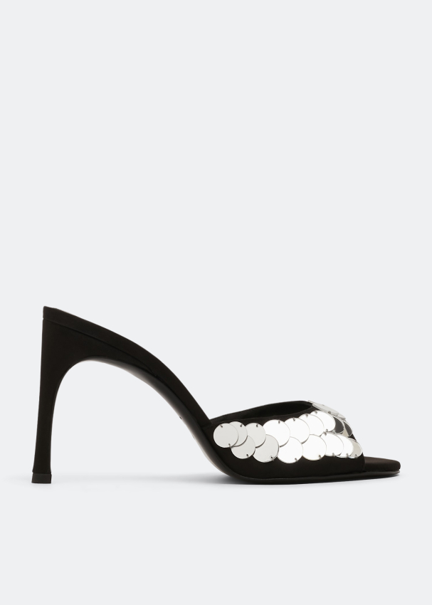 Coperni Mirror-embroidered mules for Women - Silver in KSA | Level Shoes