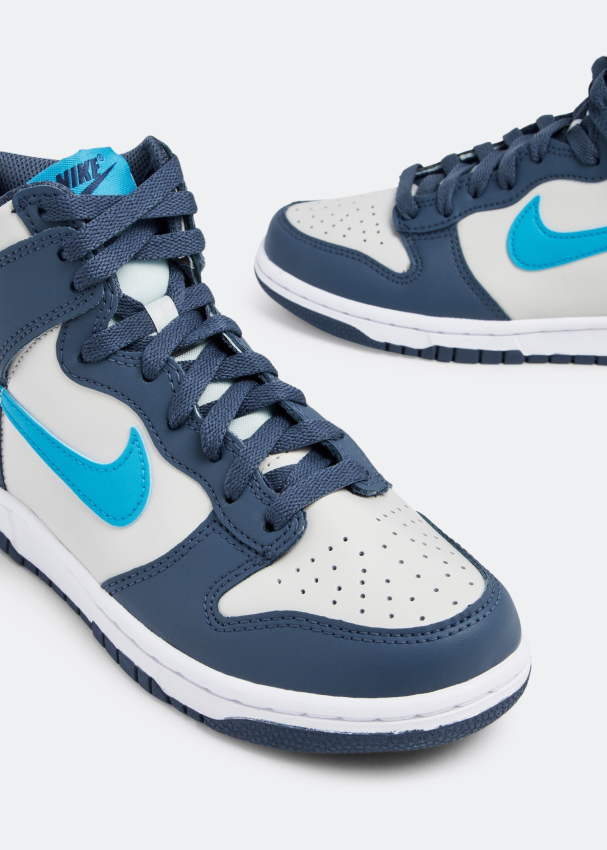 Nike Dunk High 'Bone Blue' sneakers for Girl - Black in UAE | Level Shoes