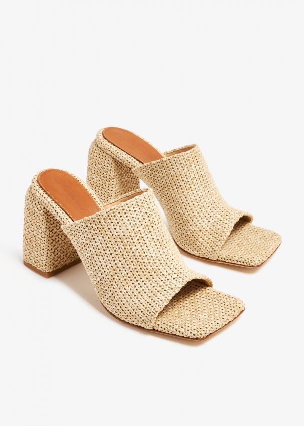 Dear Frances Deri mules for Women - Beige in UAE | Level Shoes