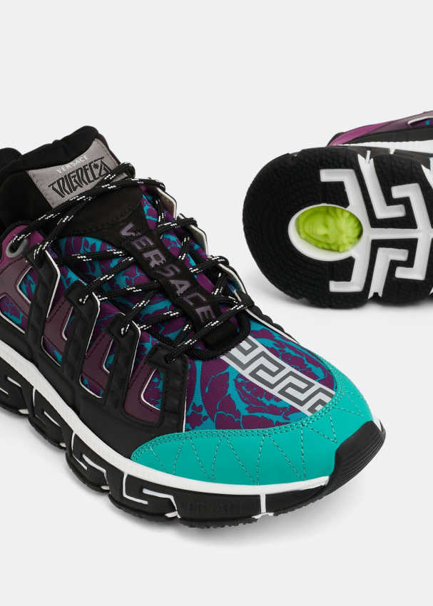 Versace Trigreca sneakers for Men - Purple in UAE | Level Shoes