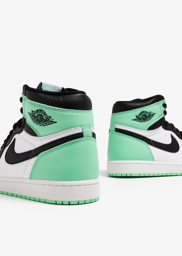 Nike Air Jordan 1 High Retro OG 'Green Glow' sneakers for Men - Green ...