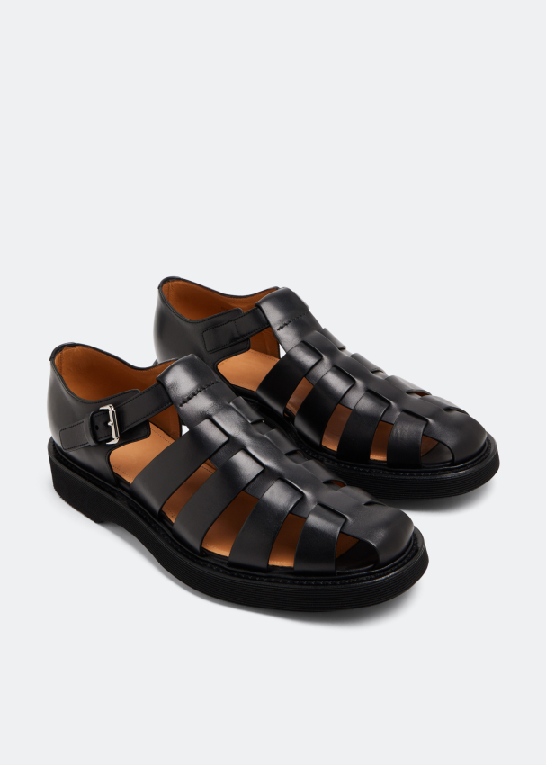Church's Hove sandals for Men - Black in UAE | Level Shoes