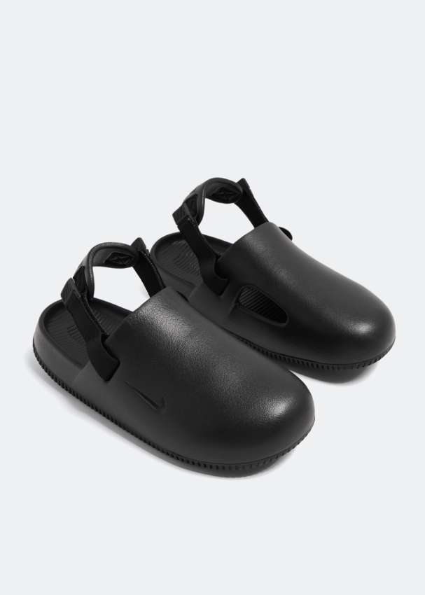 Nike Calm mules for Women - Black in UAE | Level Shoes