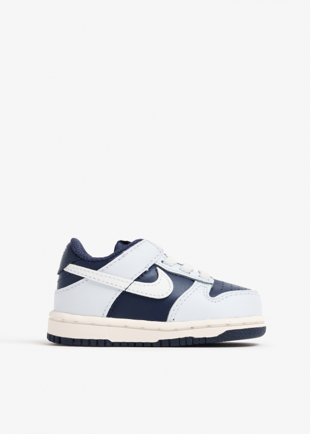 Nike Dunk Low 'Football Grey/Midnight Navy' sneakers for Boy - Blue in ...