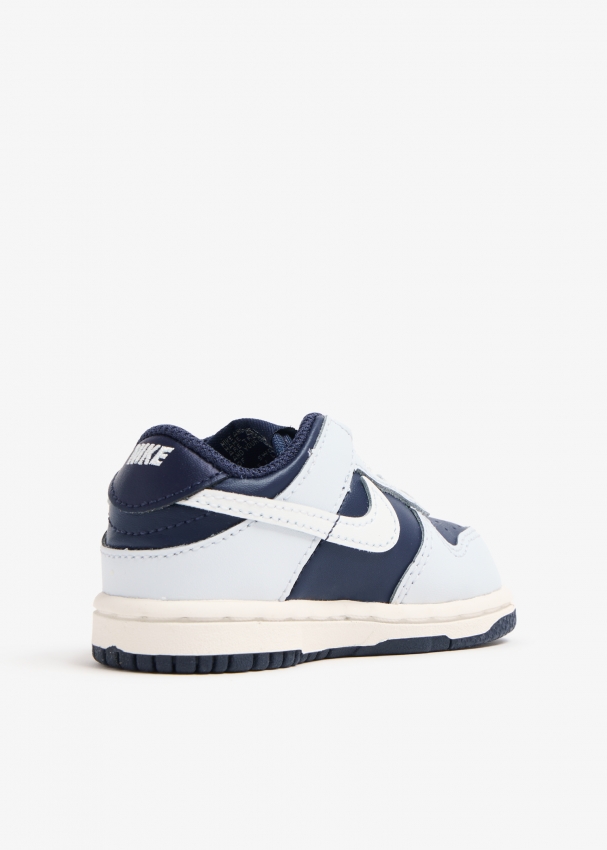 Nike Dunk Low 'Football Grey/Midnight Navy' sneakers for Boy - Blue in ...