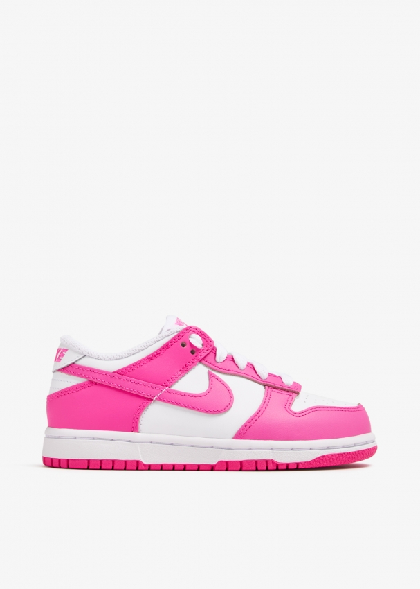 Nike Dunk Low 'Laser Fuschia' sneakers for Girl - Pink in KSA | Level Shoes