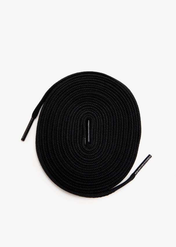 The Lace Check Flat laces for ADULT-UNISEX, Men, Women - Black in KSA ...