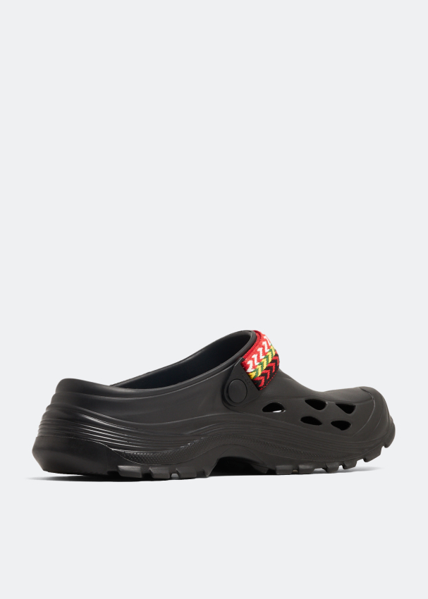 Lanvin x Suicoke Mok clogs for Men - Black in KSA | Level Shoes