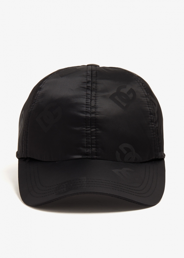 Dolce&Gabbana DG monogram baseball cap for Men - Black in KSA | Level Shoes