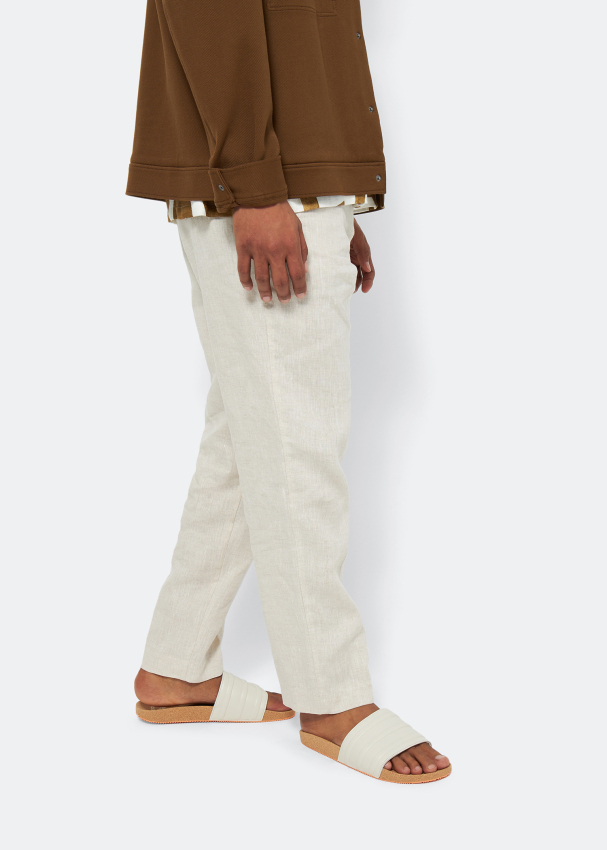 Adidas Adilette Premium slides for Men - White in KSA | Level Shoes