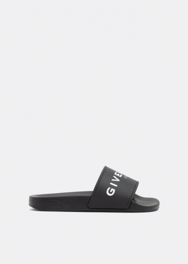 Givenchy Rubber slides for Boy - Black in UAE | Level Shoes
