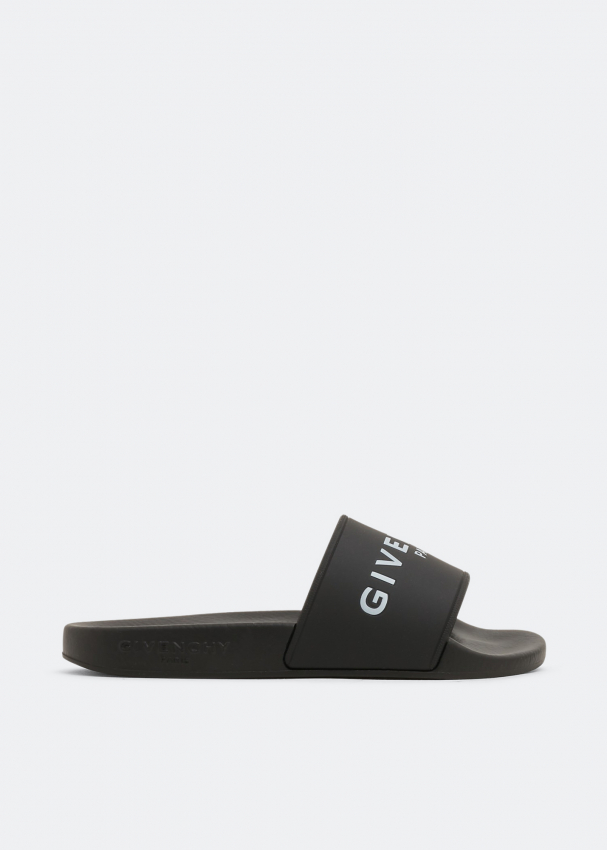 Givenchy Aqua slides for Boy - Black in UAE | Level Shoes