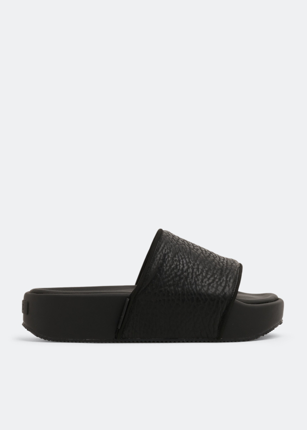adidas Y-3 slides for Women - Black in UAE | Level Shoes