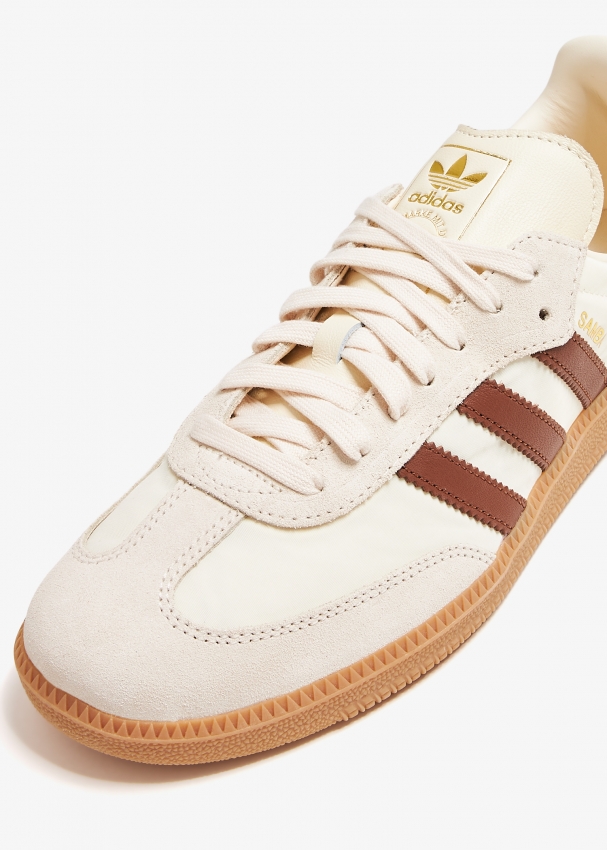 Adidas Samba OG sneakers for Men - Cream in Kuwait | Level Shoes