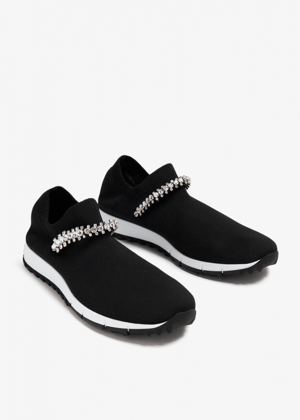Jimmy Choo Verona sneakers for Women - Black in Kuwait | Level Shoes