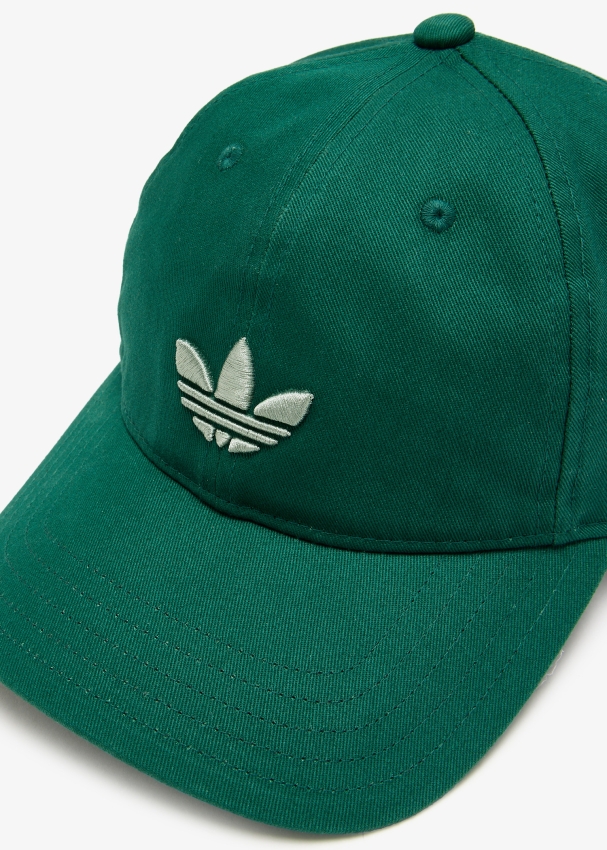 Adidas Adicolor 经典三叶草棒球帽，适合成人男女通用，男式、女式 - 绿色在阿联酋 | Allbiz Level Shoes