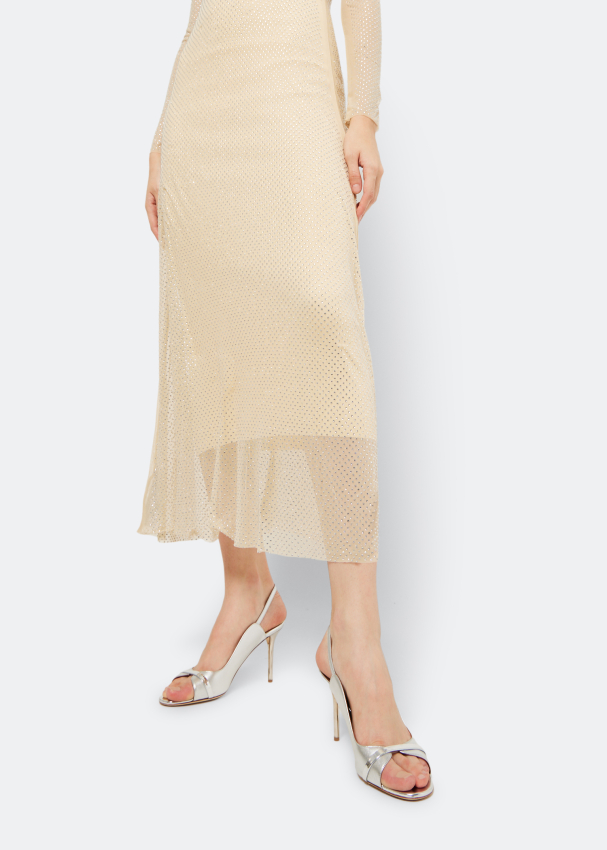 Malone Souliers Jenny 85 sandals for Women - Silver in KSA | Level Shoes