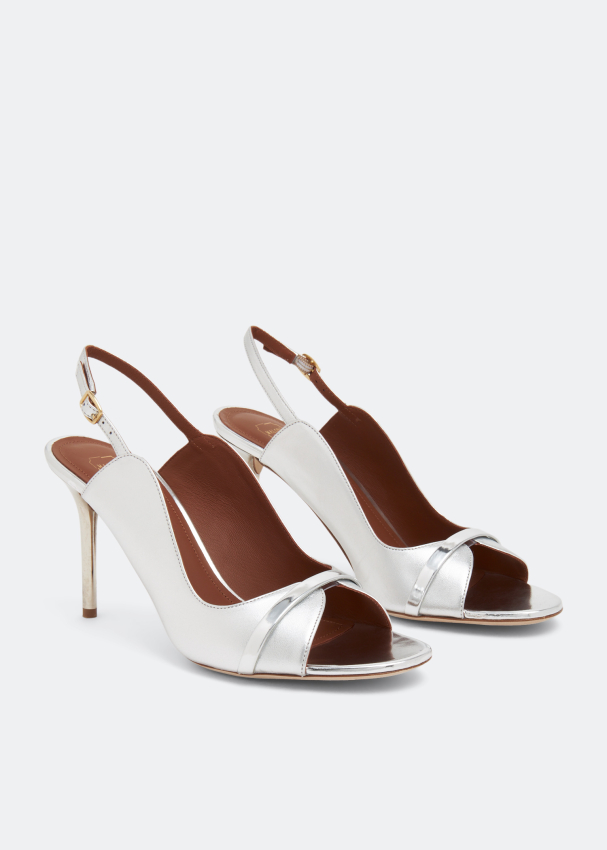 Malone Souliers Jenny 85 sandals for Women - Silver in KSA | Level Shoes