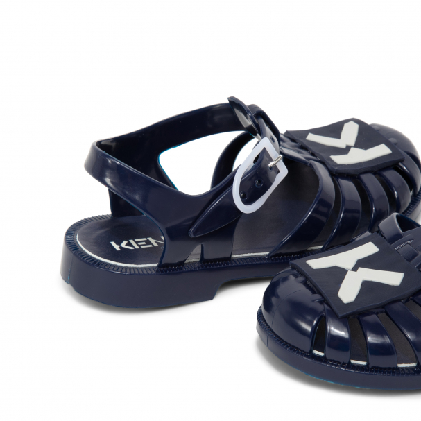 Kenzo K Logo sandals for Boy - Blue in Oman | Level Shoes