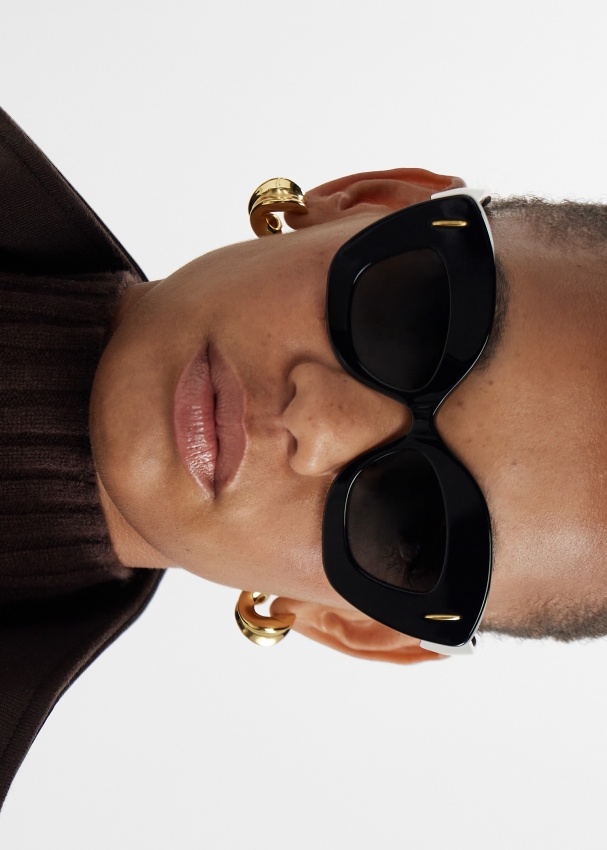 LOEWE Anagram cat eye sunglasses for Women - Black in Kuwait | Level Shoes