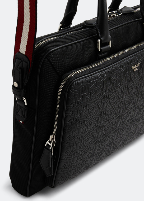 Bally Cahrl business bag for Men - Black in UAE | Level Shoes