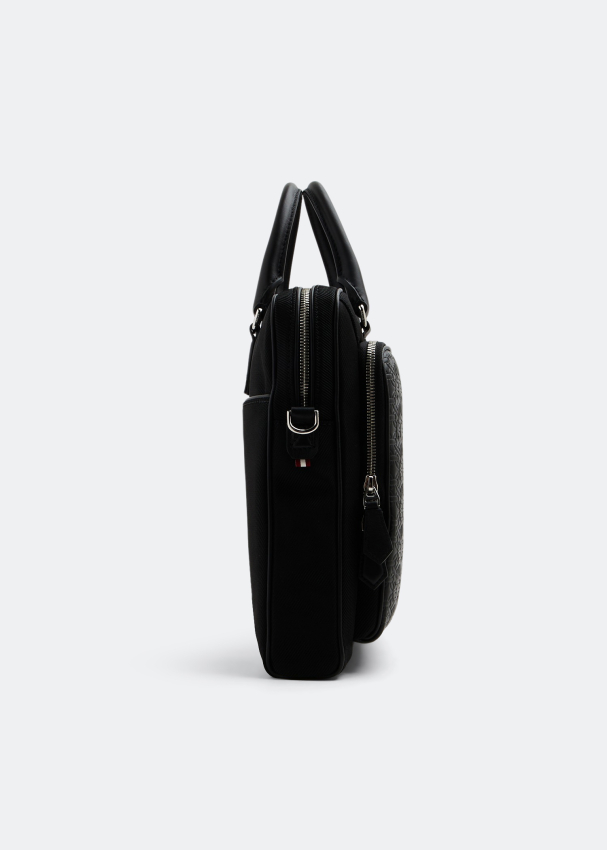 Bally Cahrl business bag for Men - Black in UAE | Level Shoes