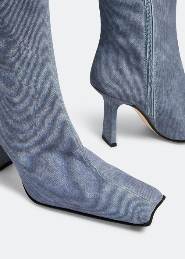 Miista Noor boots for Women - Blue in UAE | Level Shoes