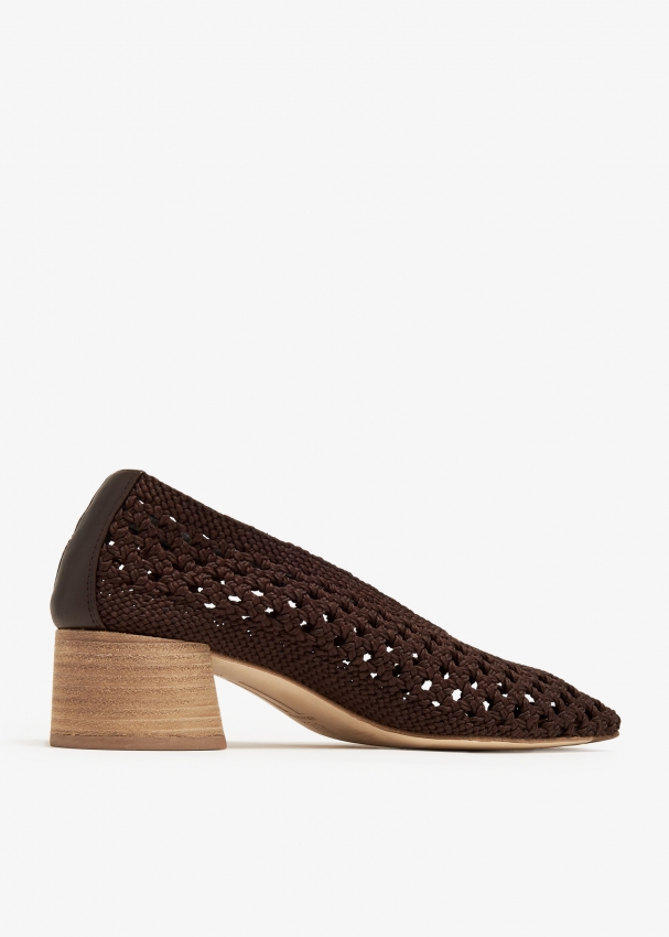 Miista Taissa Courts pumps for Women - Brown in UAE | Level Shoes