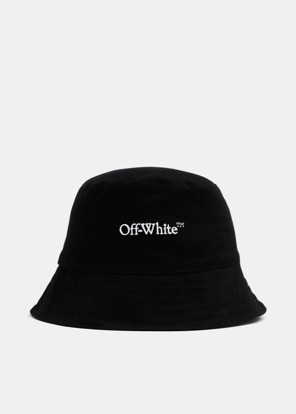 Off-White Bookish bucket hat for Men - Black in UAE | Level Shoes