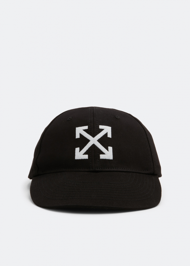 Off-White Arrow cap for Men - Black in UAE | Level Shoes
