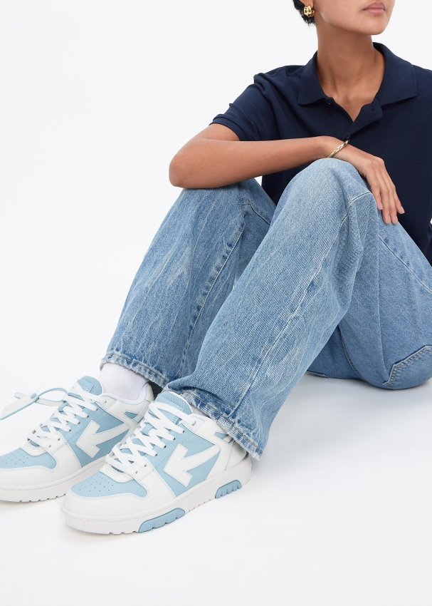 Off-White Out Of Office 'OOO' sneakers for Women - Blue in UAE | Level ...