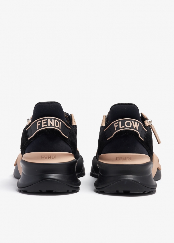 Fendi Pre-Loved Fendi Flow sneakers for Women - Black in UAE | Level Shoes