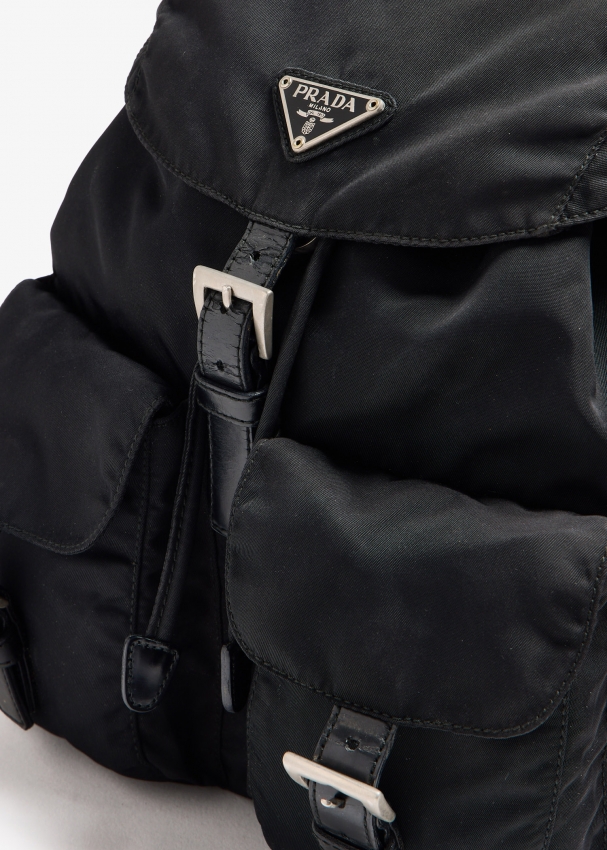Prada Pre-Loved Small Re-Nylon backpack for Women - Black in UAE ...