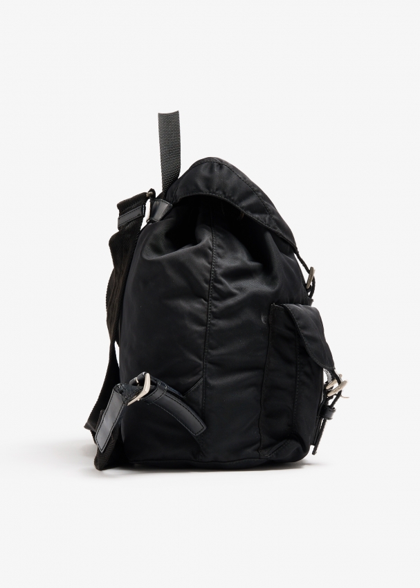 Prada Pre-Loved Small Re-Nylon backpack for Women - Black in UAE ...