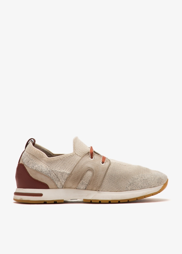 Loro Piana Pre-Loved 360 LP Lady Flexy Walk sneakers for Women - Beige ...