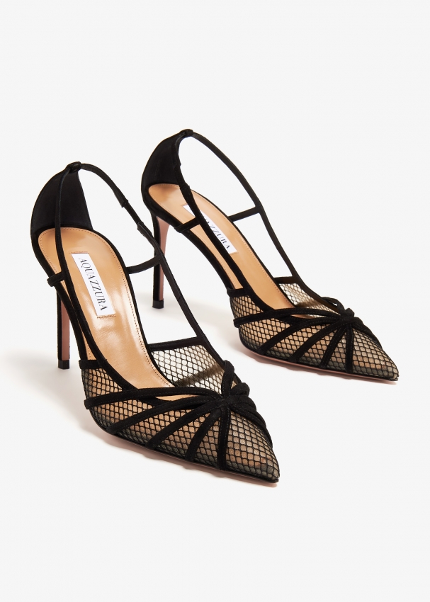 Aquazzura Pisco 85 pumps for Women - Black in UAE | Level Shoes