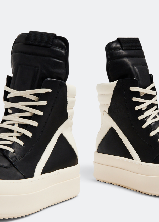 Rick Owens Mega Geobasket high-top sneakers for Men - Black in KSA ...