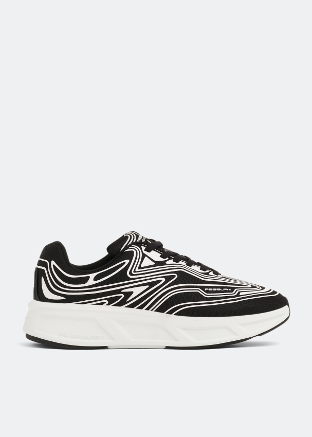 Fessura Runflex 01 sneakers for Women - Black in KSA | Level Shoes