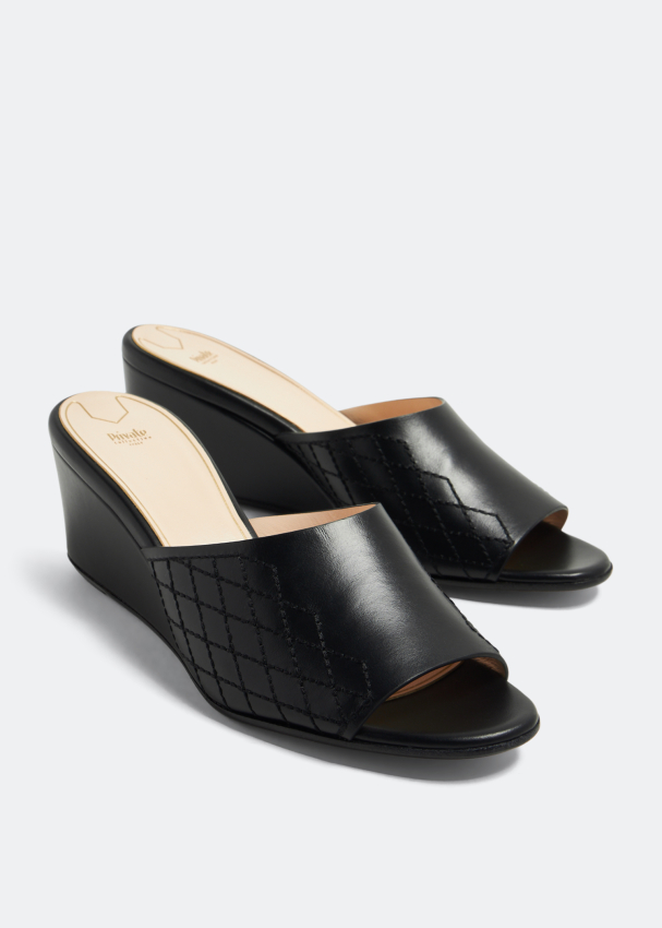 Private Collection La Zeppa 60 mules for Women - Black in UAE | Level Shoes