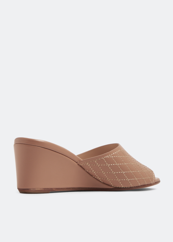 Private Collection La Zeppa 60 mules for Women - Brown in UAE | Level Shoes