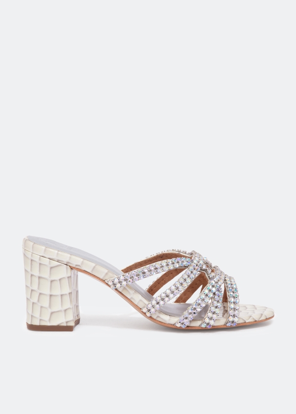 Nicoli Simone sandals for Women - White in UAE | Level Shoes