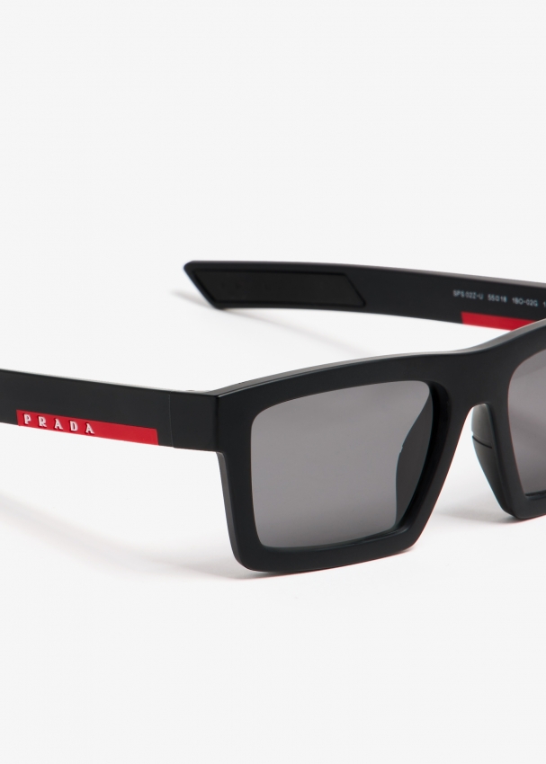 Prada Linea Rossa Impavid sunglasses for Men - Black in UAE | Level Shoes