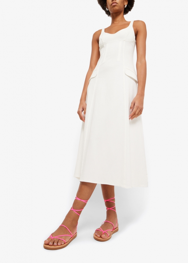 Ancient Greek Sandals String sandals for Women - Pink in UAE | Level Shoes