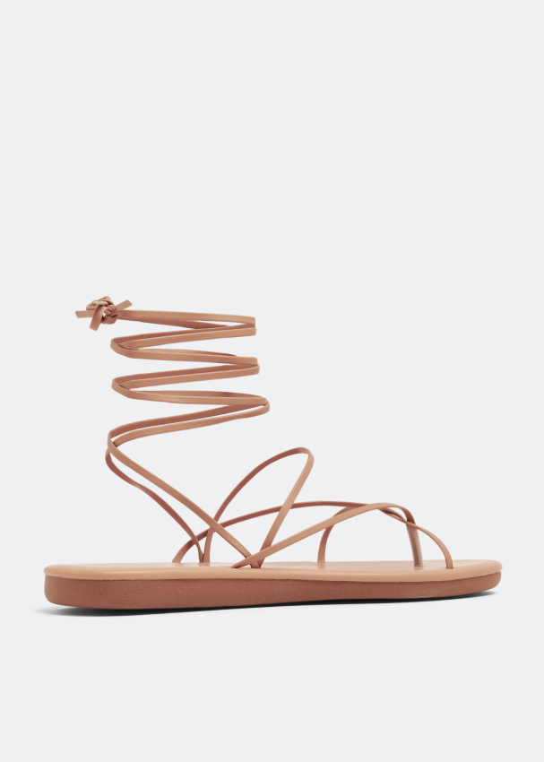 Ancient Greek Sandals String sandals for Women - Beige in UAE | Level Shoes